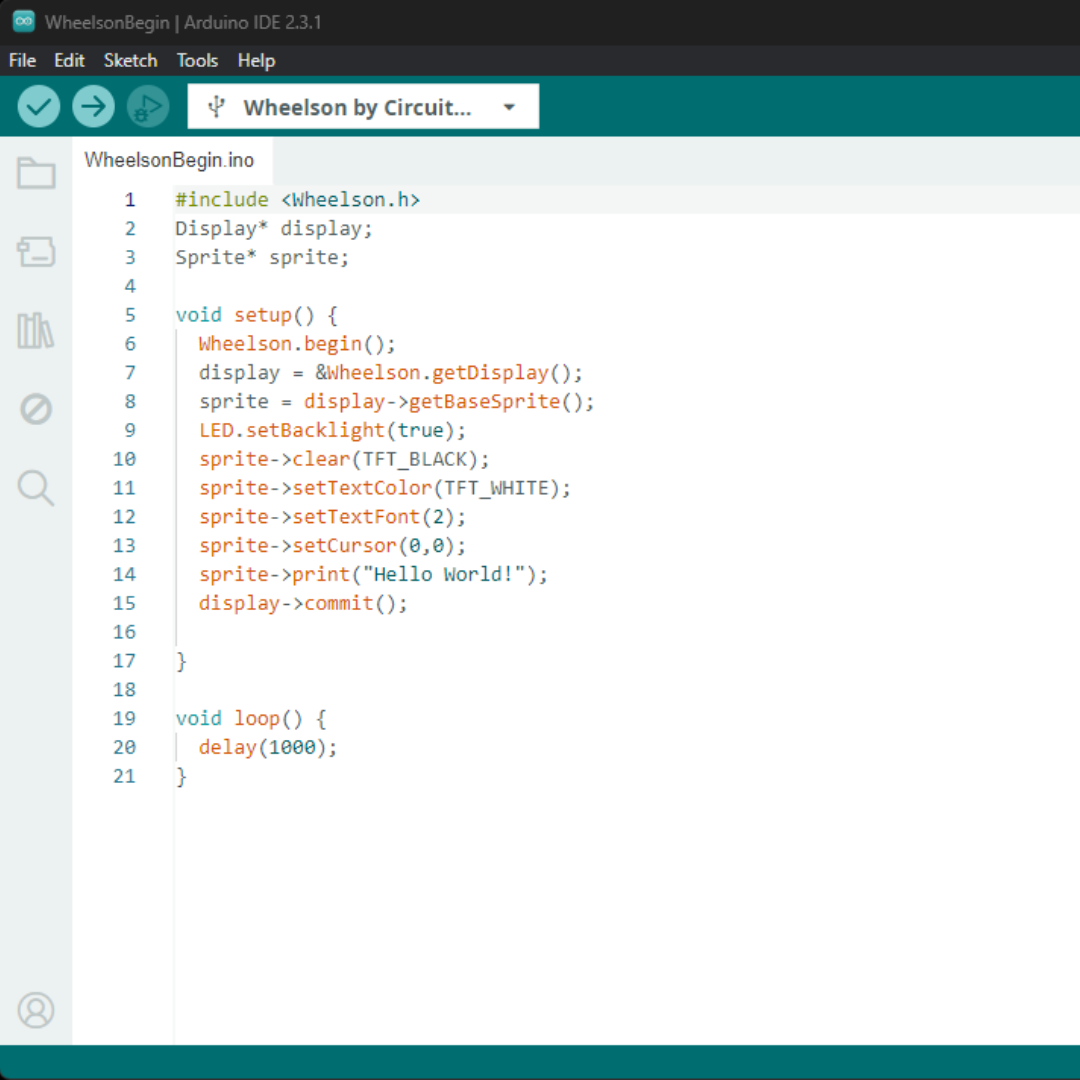 Advanced Wheelson Coding Using Arduino Ide Cmr Guide And More